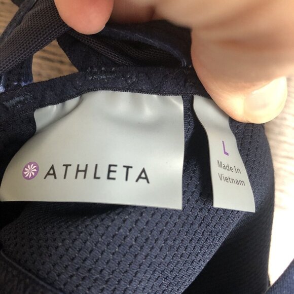 Athleta | Intimates & Sleepwear | Athleta Transcendence Sports Bra Blue ...